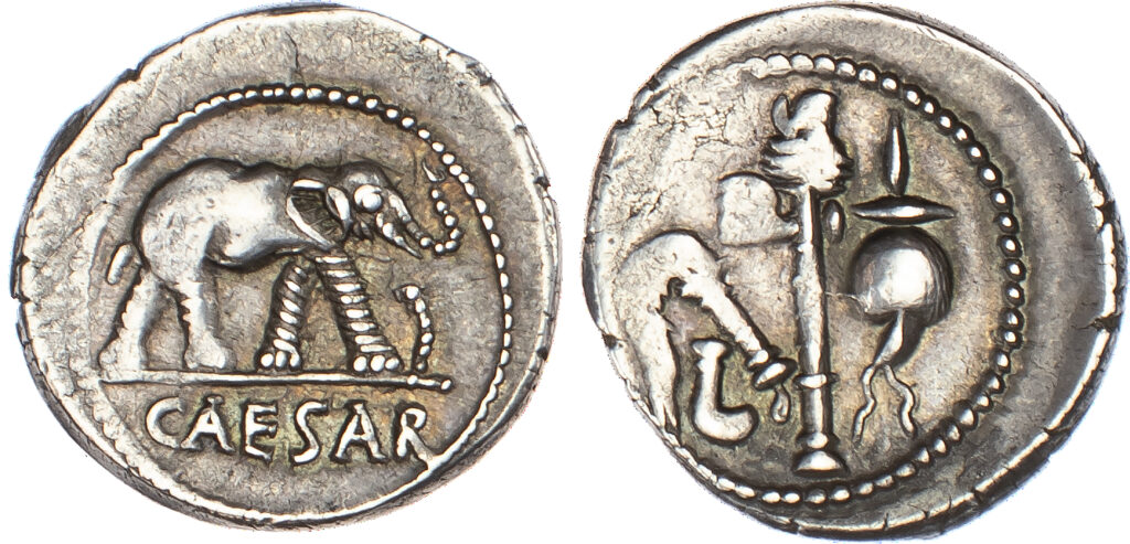 Julius Caesar, Silver Denarius | Baldwin's