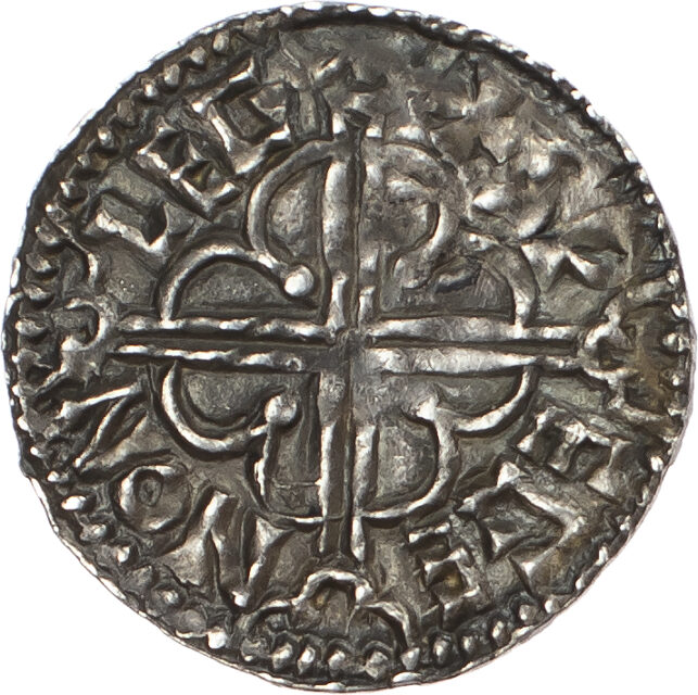 Canute (1016-35), Penny, quatrefoil type (c.1017-23), Chester mint: Ex ...