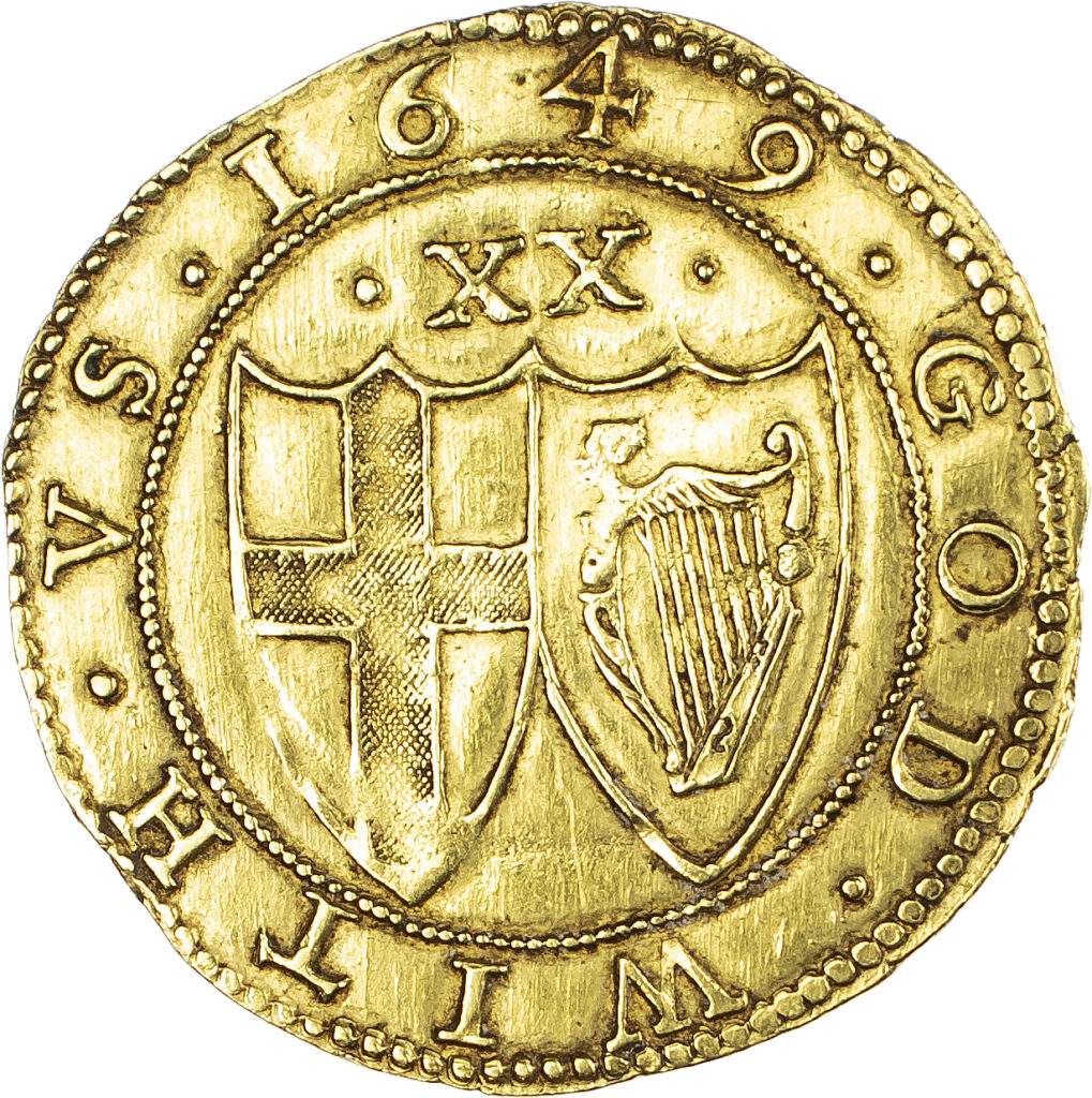 Commonwealth (1649-60) Unite of 20 shillings, 1649 | Baldwin's