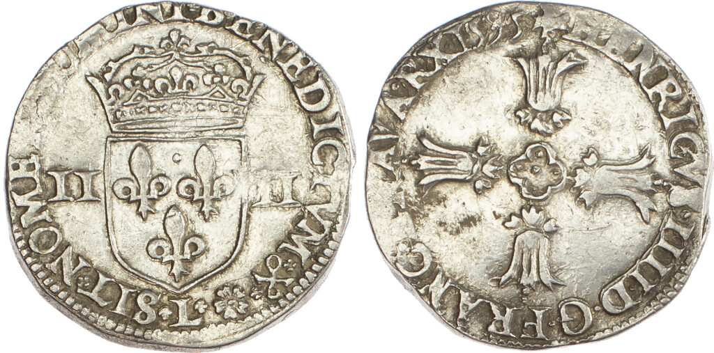 France, Henry IV (1589–1610), silver ¼ Ecu | Baldwin's