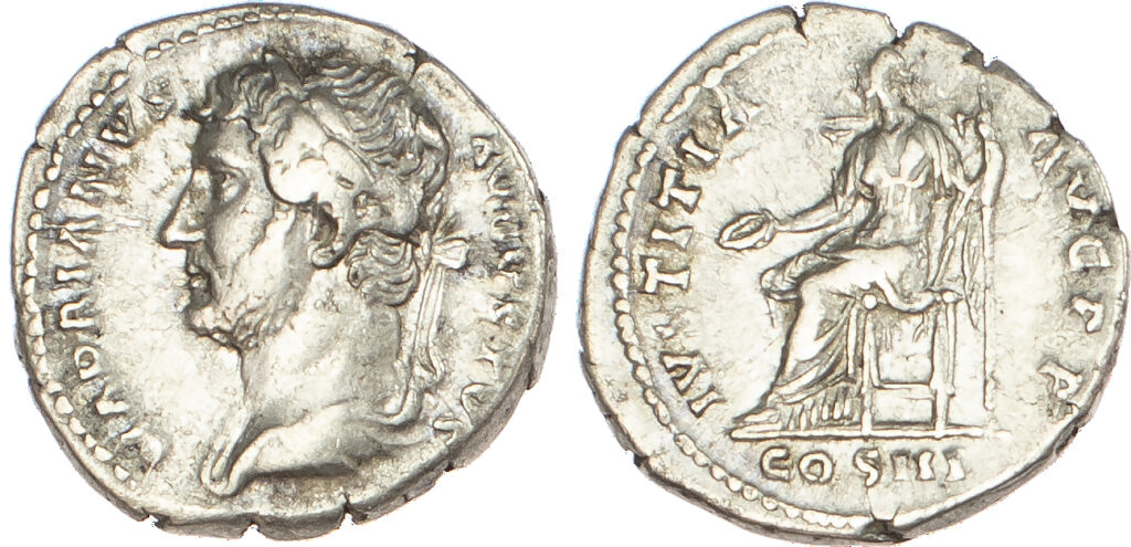 Hadrian, Silver Denarius | Baldwin's