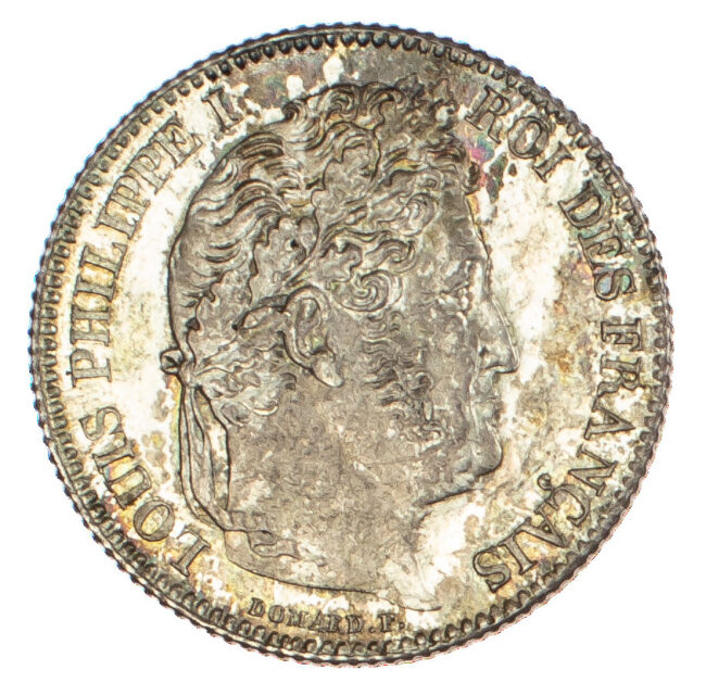 France, Louis Philippe (1830-1848), silver 1 Franc, 1835 | Baldwin's