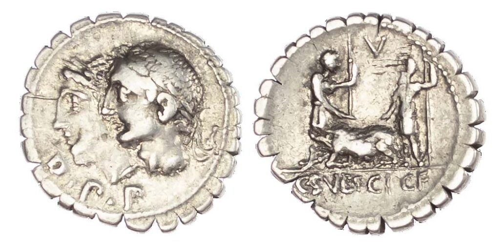 C. Sulpicius Galba, Silver Denarius | Baldwin's