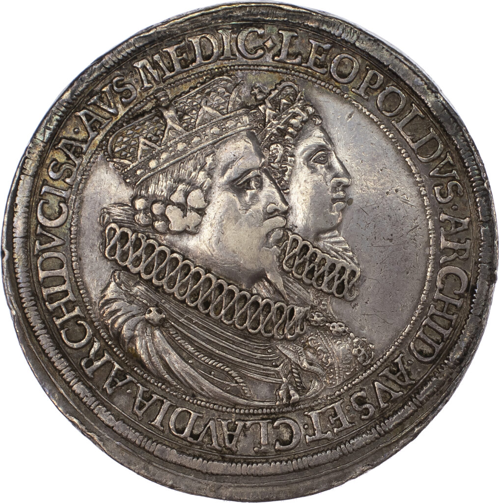 Austria, Holy Roman Empire, Leopold V (1619-1632), silver Double Taler ...