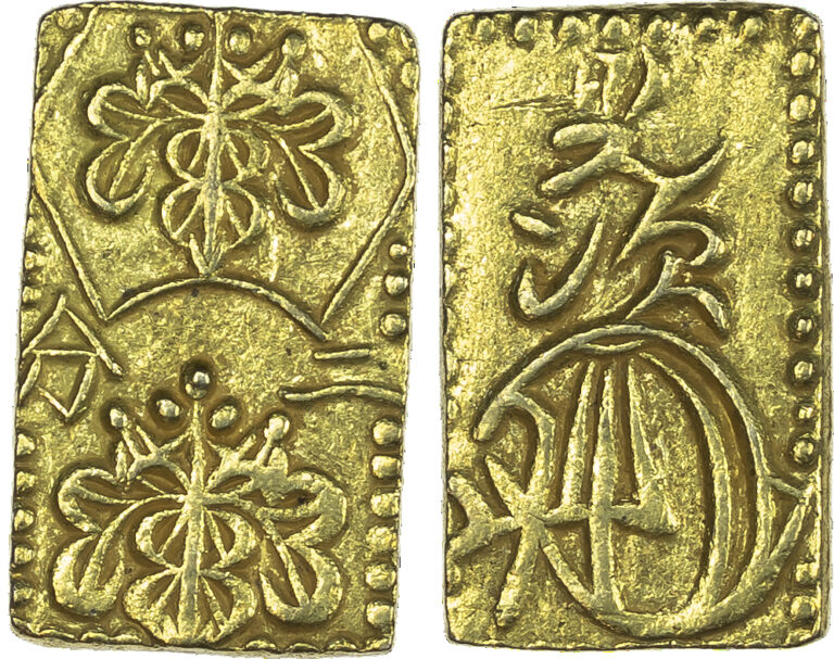 Japan, Meiji (1867-1912 AD), electrum 2 Bu, c. 1868-1869 | Baldwin's