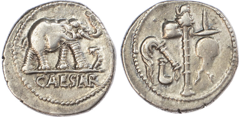 Julius Caesar, Silver Denarius | Baldwin's
