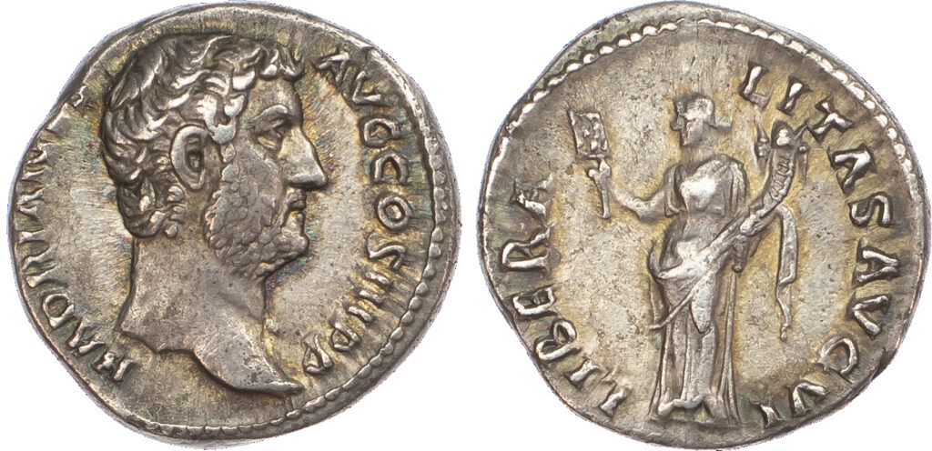 Hadrian, Silver Denarius | Baldwin's
