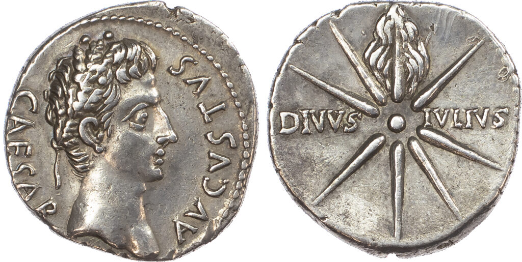 Augustus, Silver Denarius, Comet Type | Baldwin's