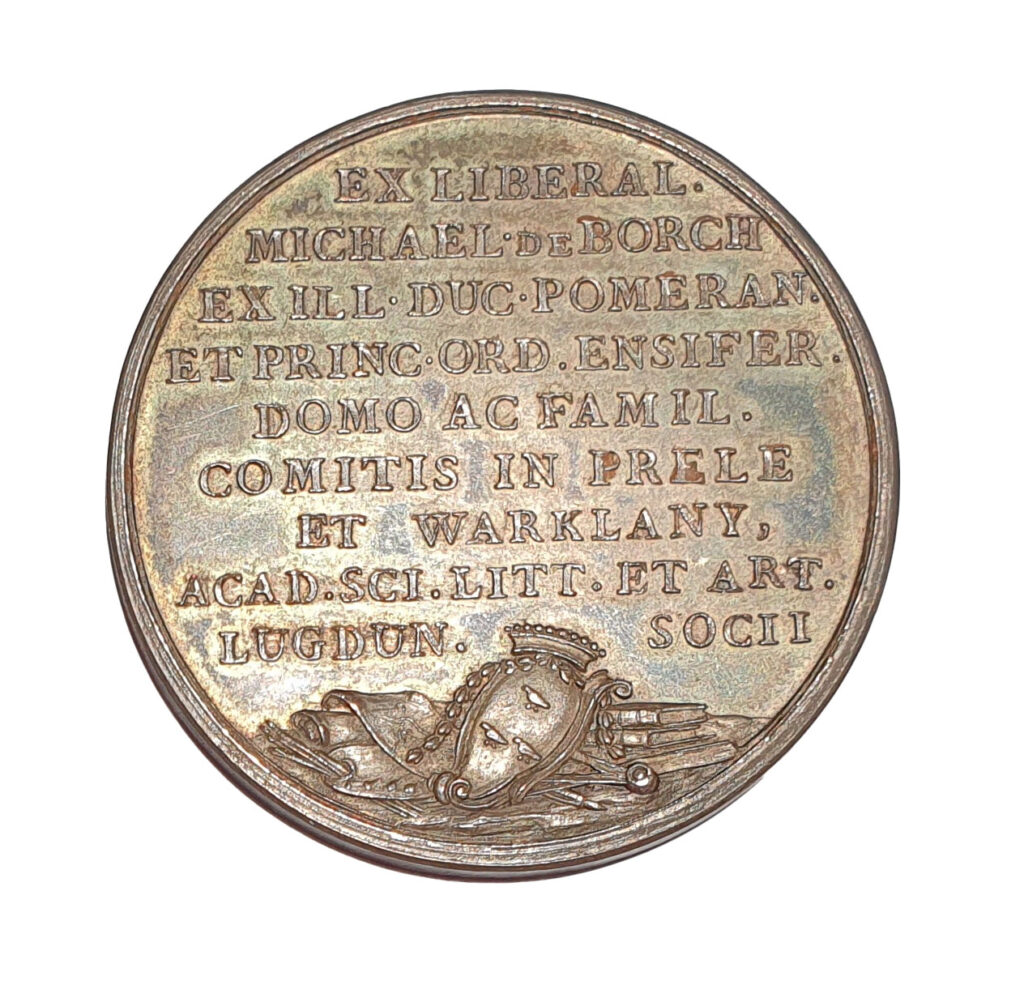 France, Michael de Borch Foundation Medal for the Academy of Science ...