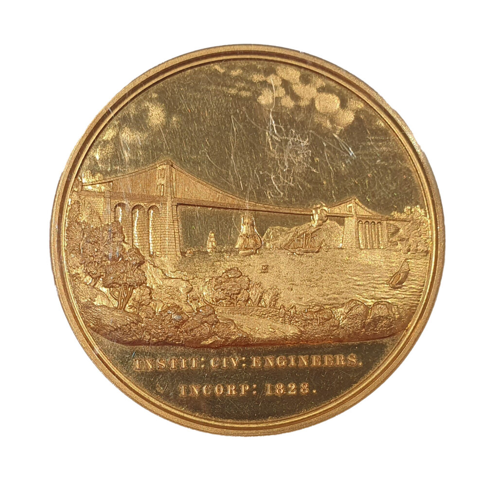 The Telford Premium Medal, Institute of Civil Engineers, Gold Prize ...