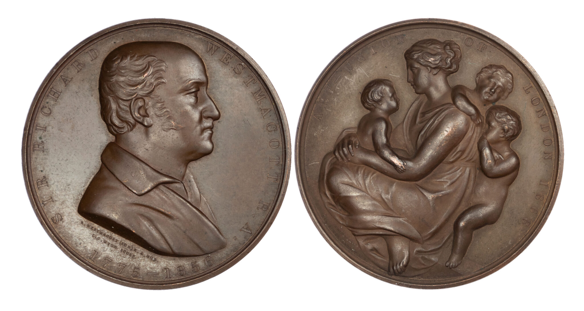 Sir Richard Westmacott, Art Union of London, AE Medal 1868 | Baldwin's