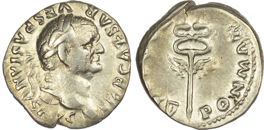 Vespasian, Silver Denarius | Baldwin's