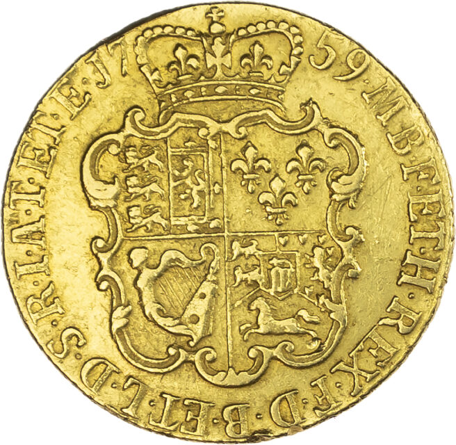 1759 George II Guinea Laureate Head | Baldwin's