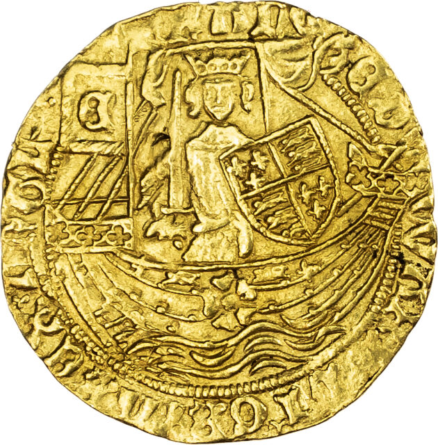 Edward IV Half Ryal First Reign S1959 | Baldwin's