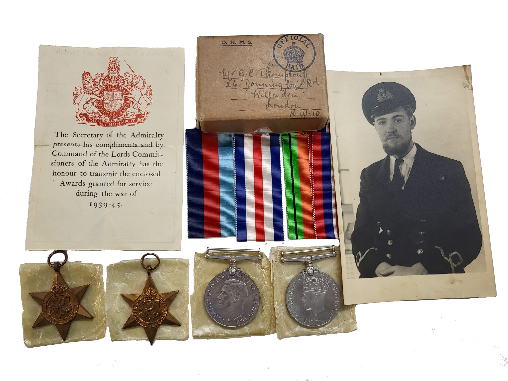 Group to HMS COPRA Thomson | Baldwin's