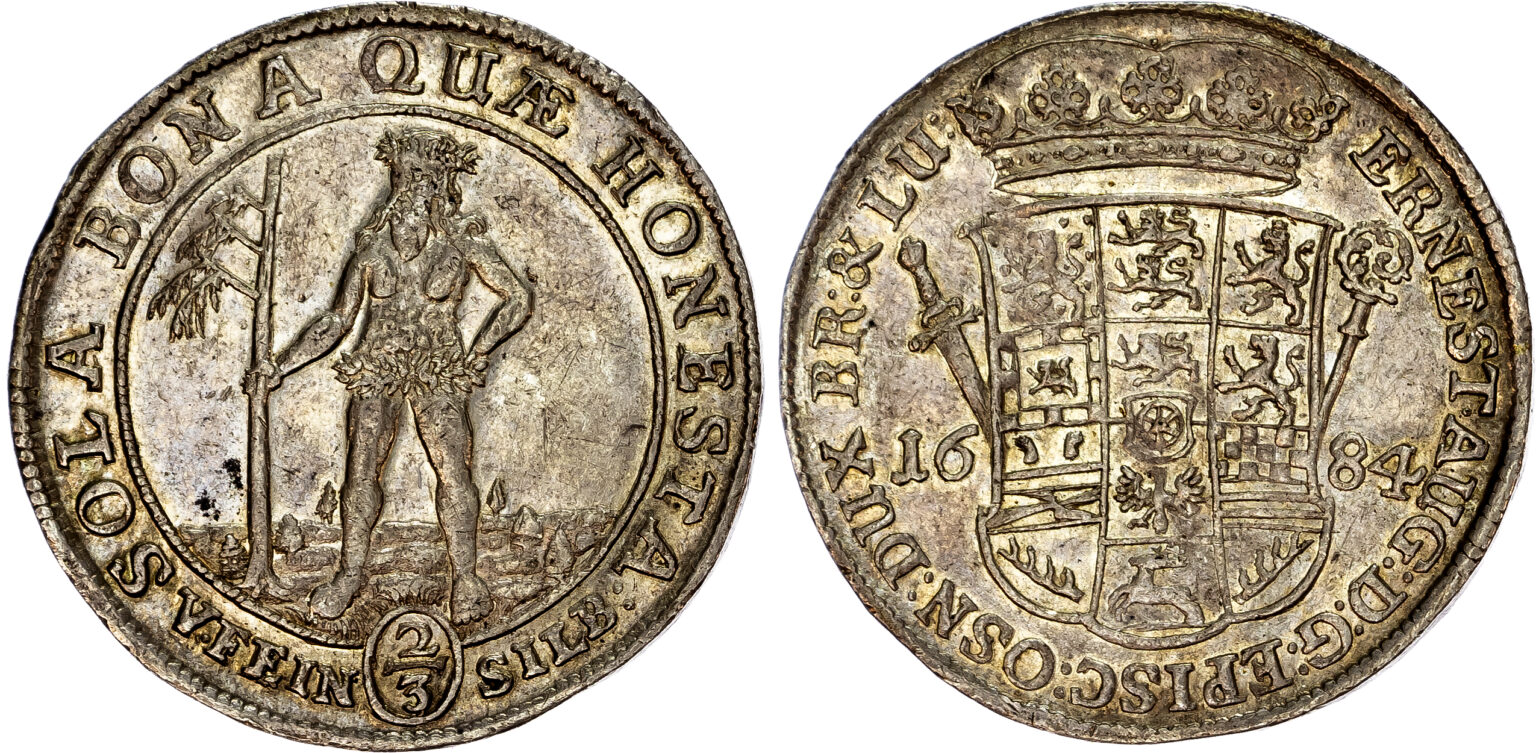 Germany, Brunswick-Luneburg: Calenberg, Ernst August (1679-1698 ...