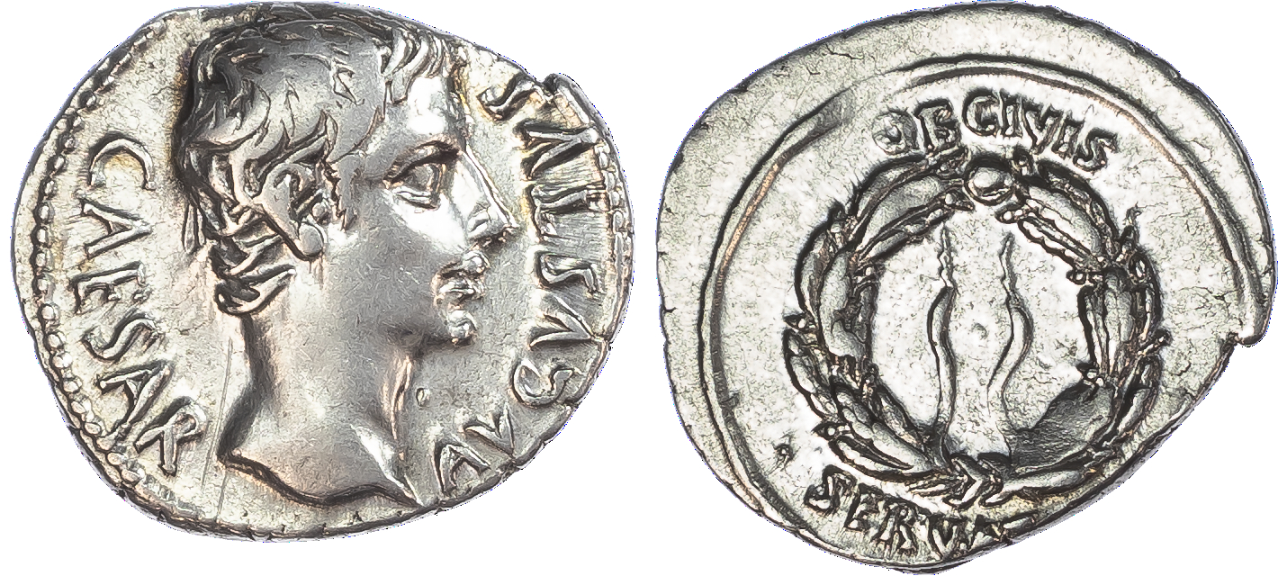 Augustus, Silver Denarius | Baldwin's