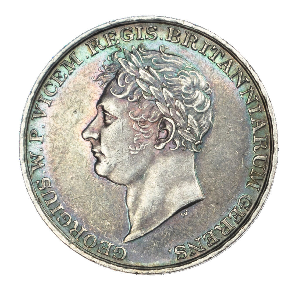 George, Prince Regent (1811-1820), the Opening of Waterloo Bridge ...