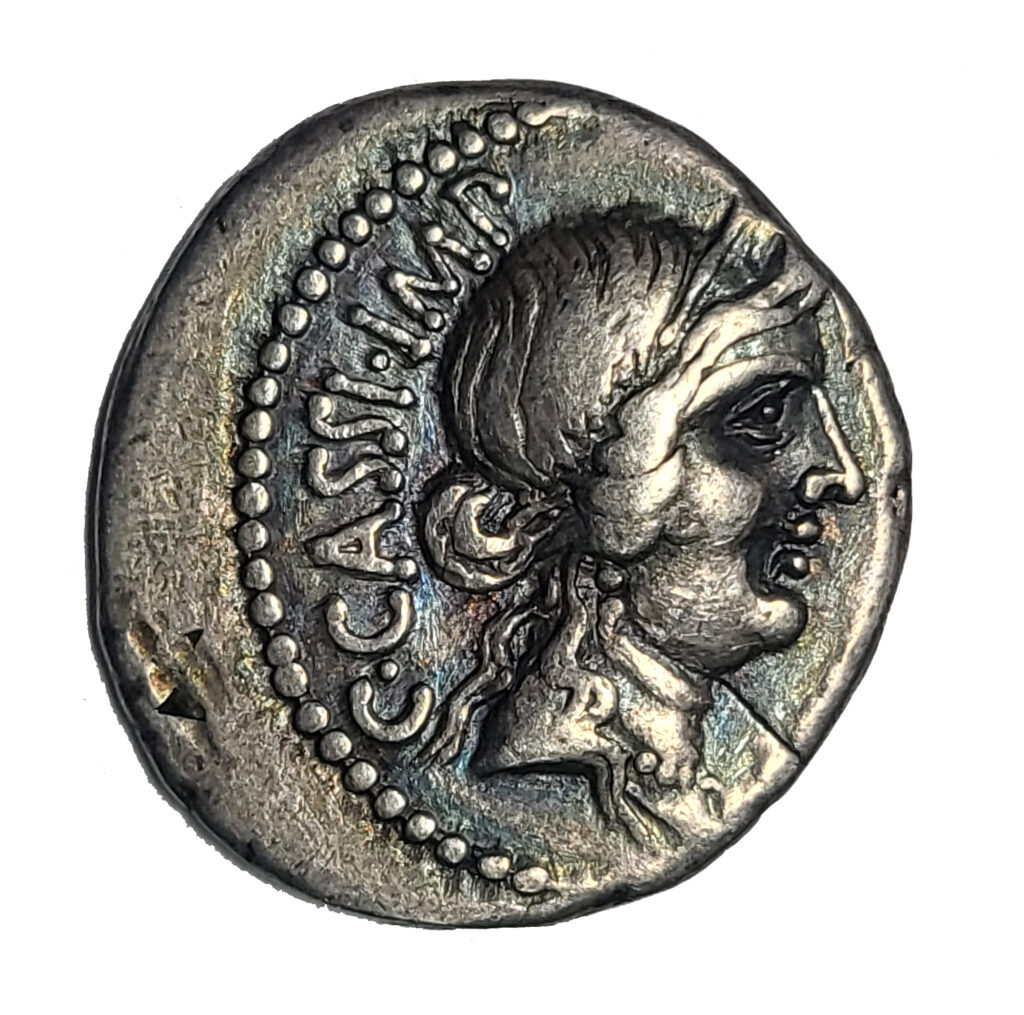 C. Cassius Longinus, Silver Denarius | Baldwin's