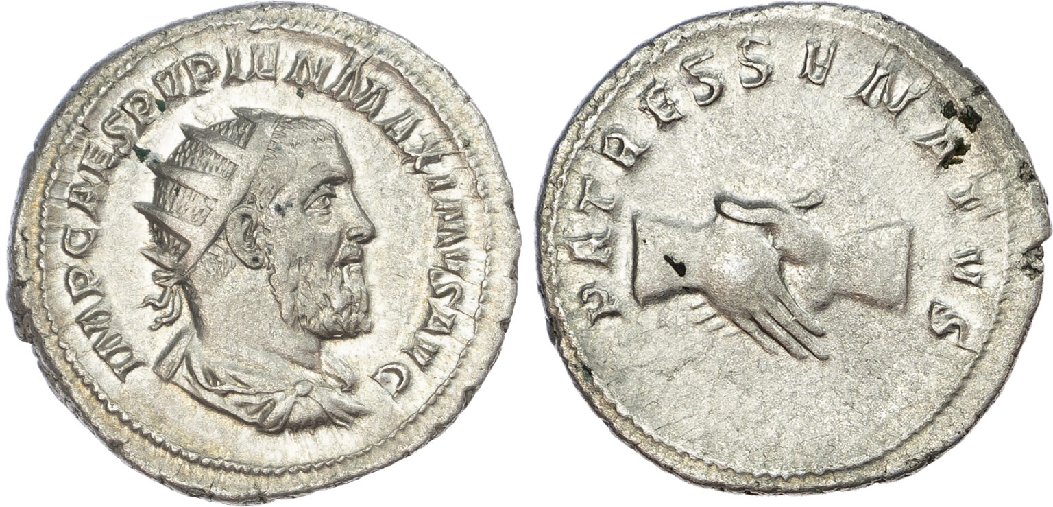 Pupienus, Silver Antoninianus | Baldwin's