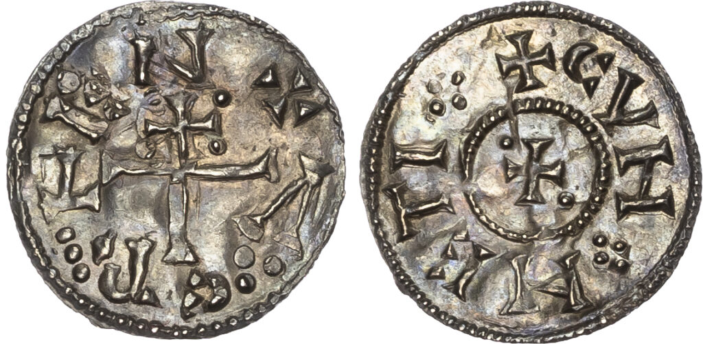 Danelaw Viking CUNNETI Type Cnut Penny | Baldwin's