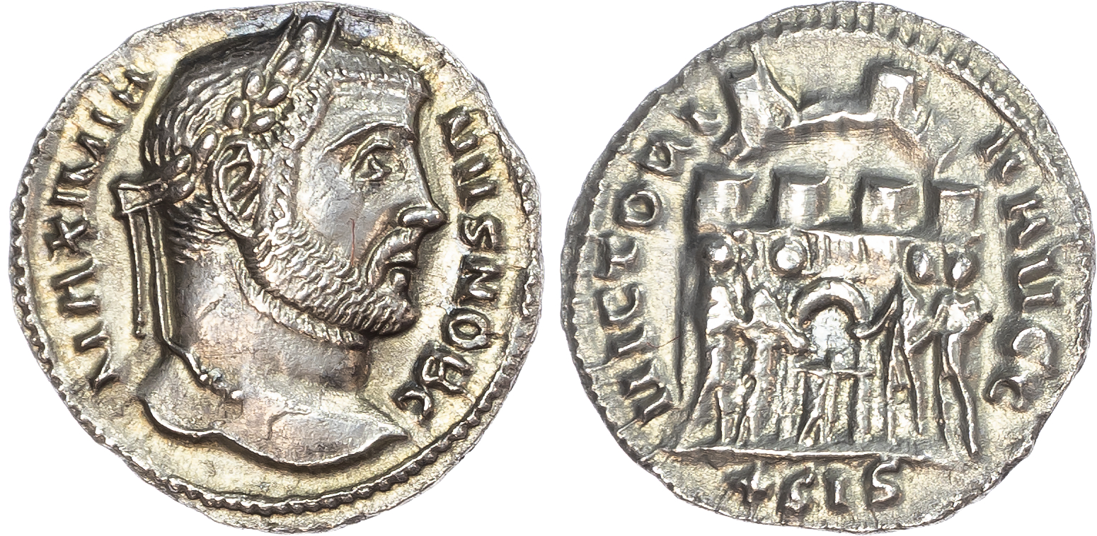 Galerius, Silver Argenteus | Baldwin’s