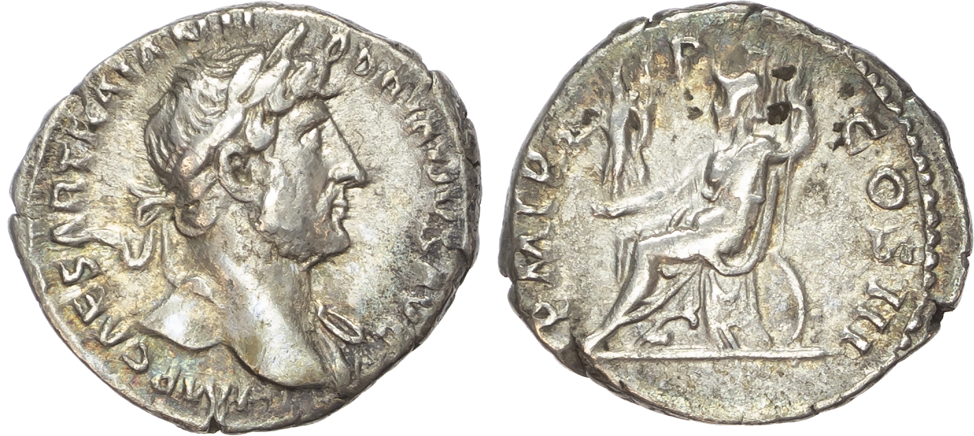Hadrian, Silver Denarius | Baldwin's