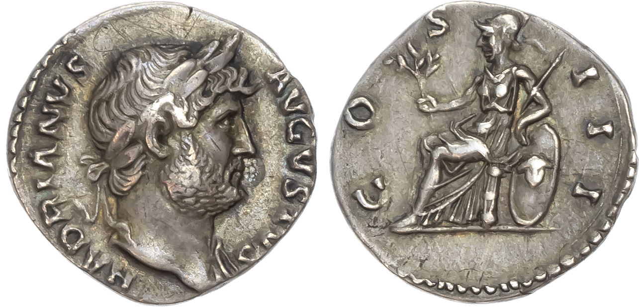Hadrian Silver Denarius | Baldwin's