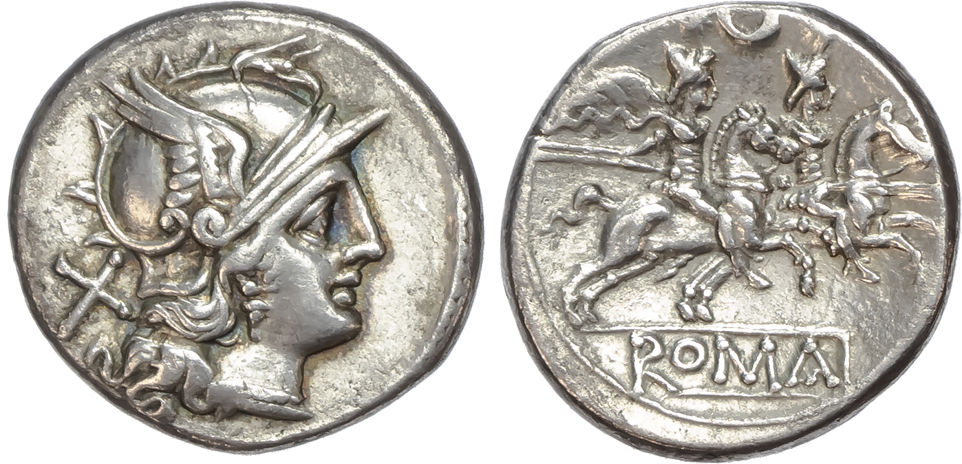 Anonymous Silver Denarius | Baldwin's