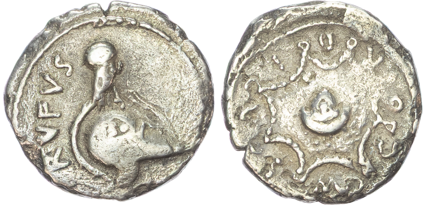 Roman Republic, Mn. Cordius Rufus, Silver Denarius | Baldwin’s