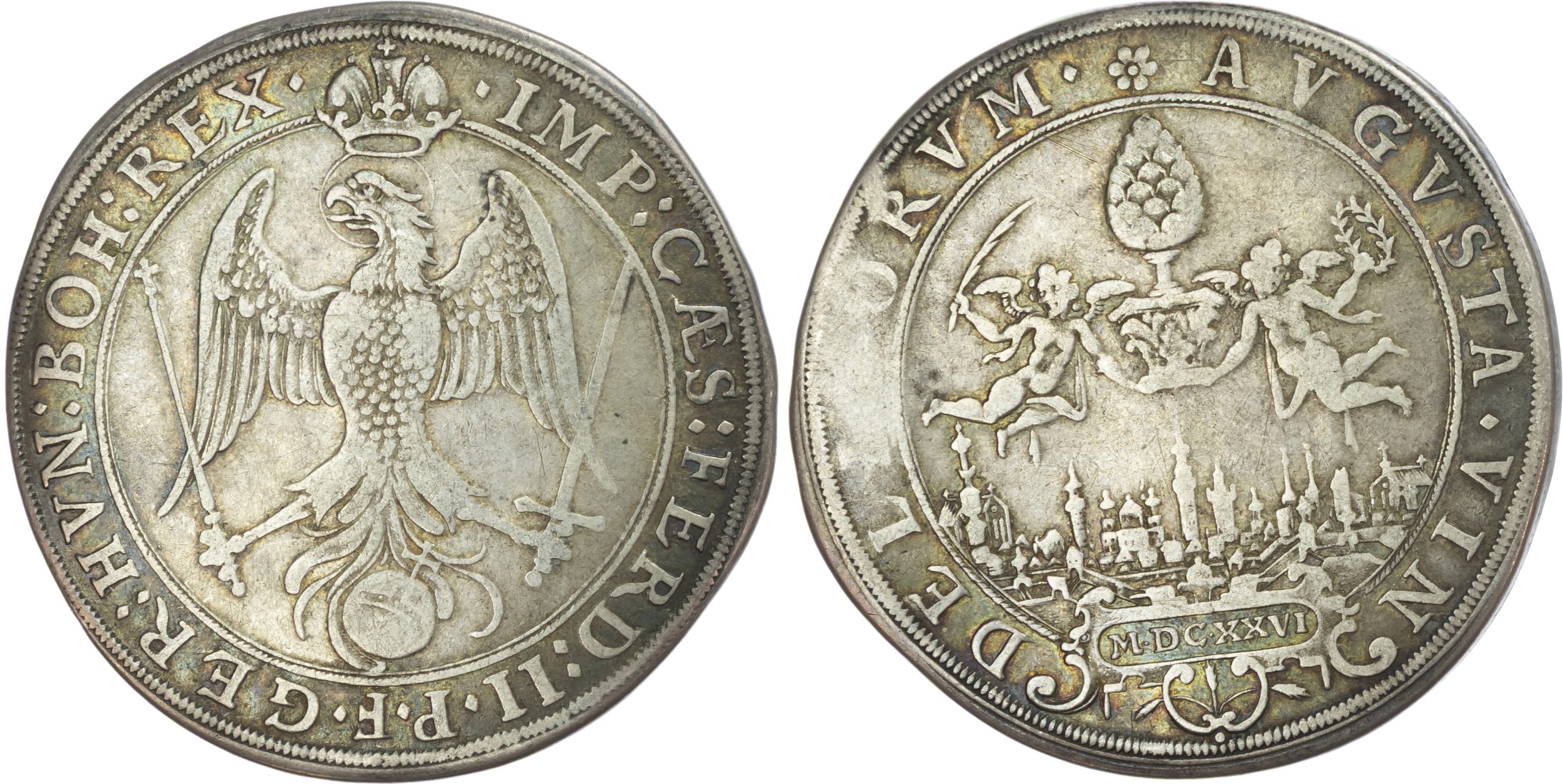 Germany, Augsburg, Ferdinand II, silver Taler, 1626 | Baldwin's
