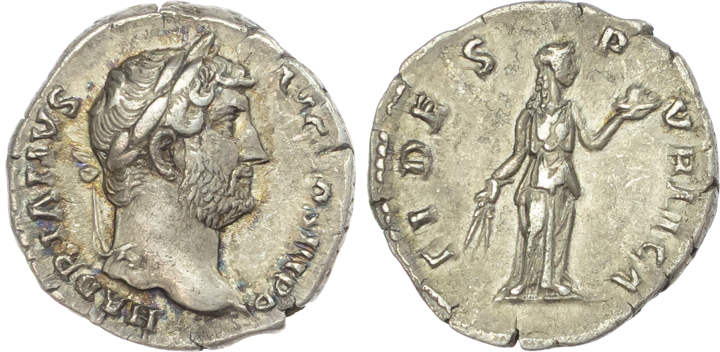 Hadrian, Silver Denarius | Baldwin's
