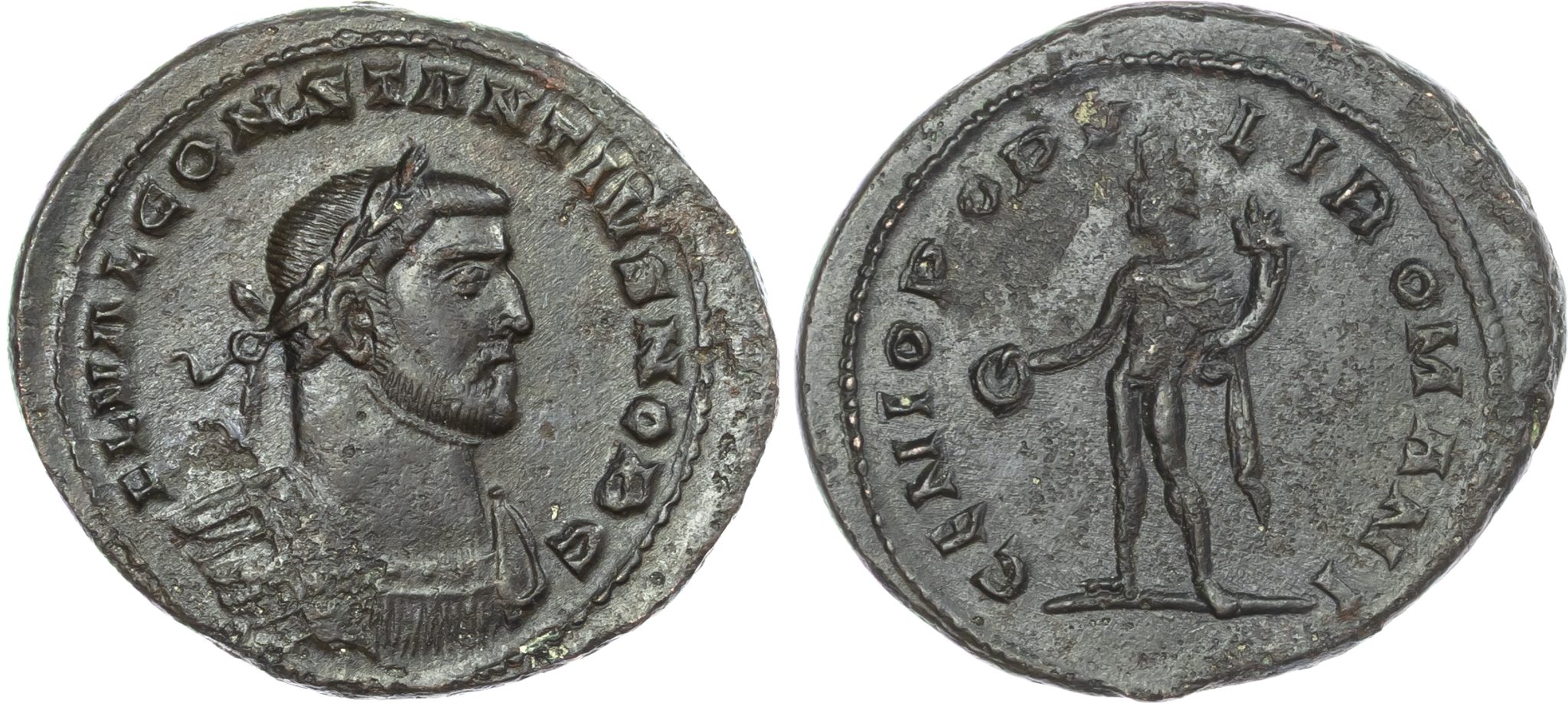 Constantius I, Bronze Follis, London | Baldwin's