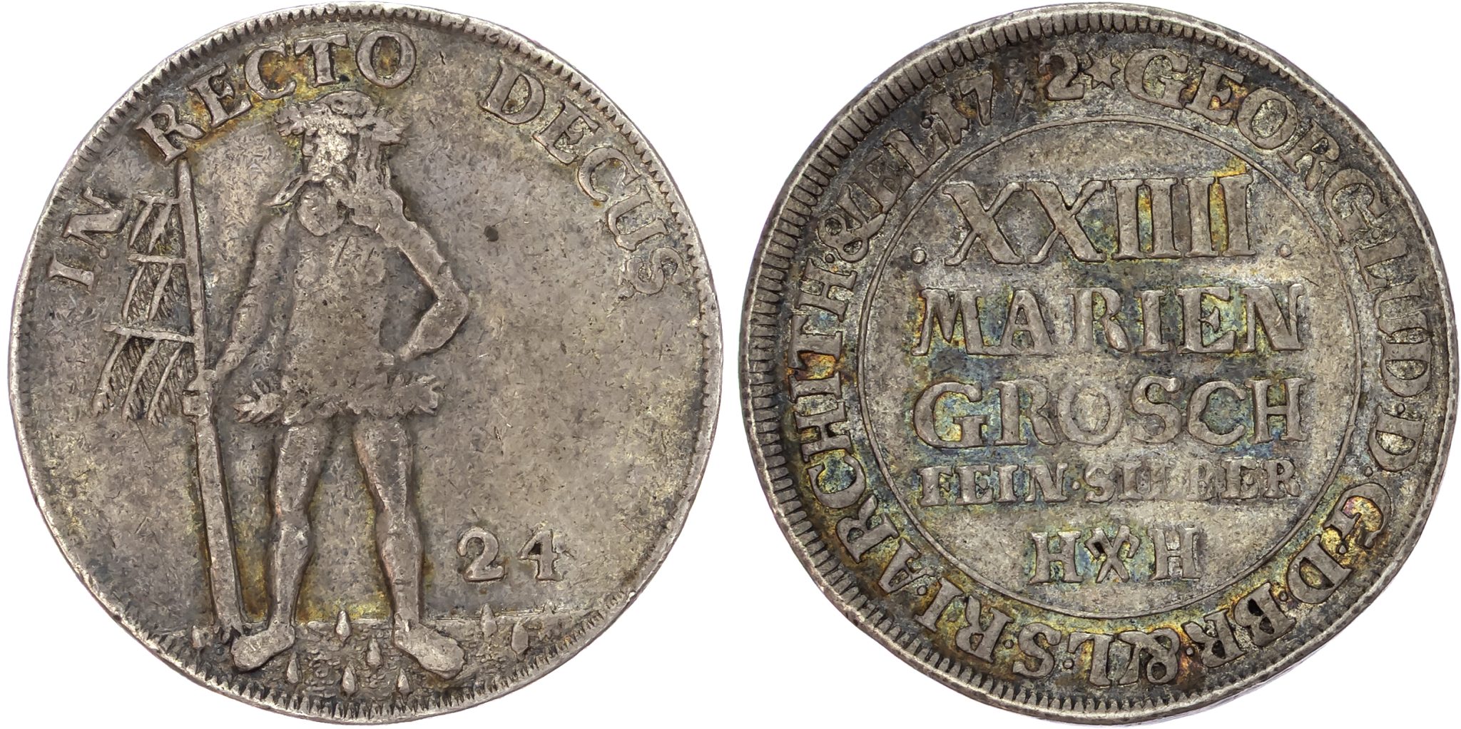 Germany, Brunswick-Luneburg-Calenberg-Hannover, Georg Ludwig (1698-1727 ...