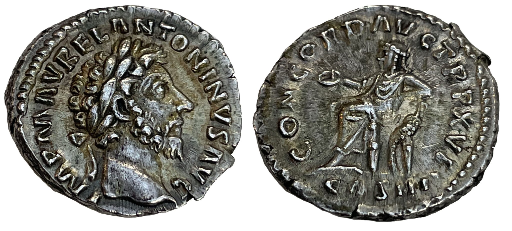 Marcus Aurelius (AD 161-180), Silver Denarius | Baldwin's