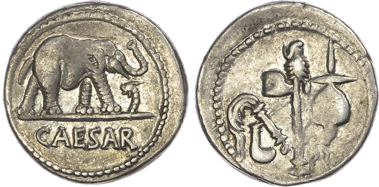 Julius Caesar, Silver Denarius | Baldwin's