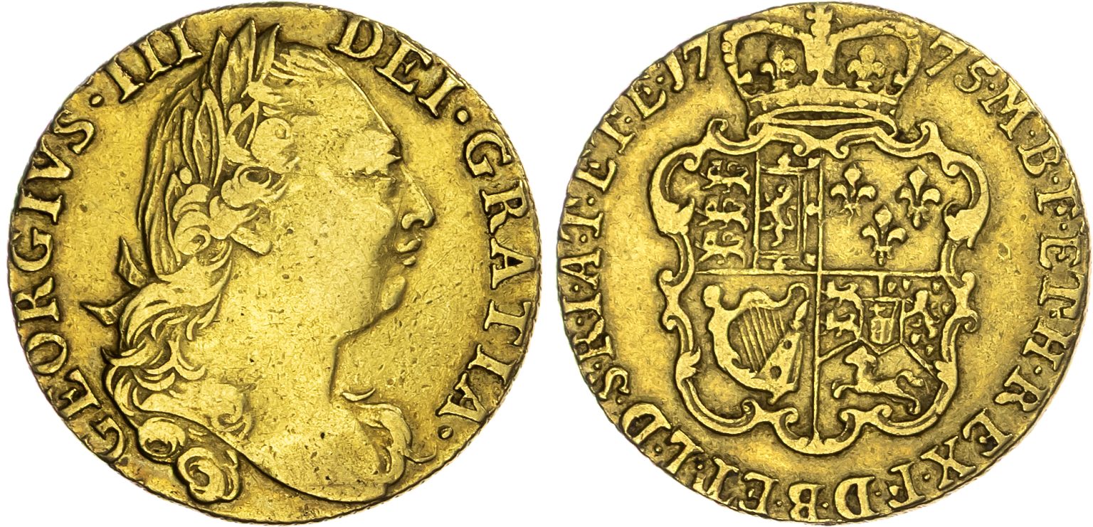 George III (1760-1820), Gold Guinea, 1775 | Baldwin's