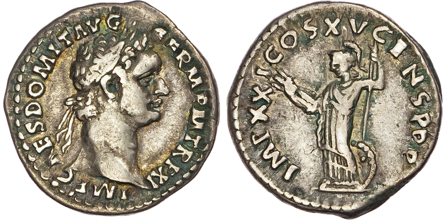 Domitian Silver Denarius | Baldwin's